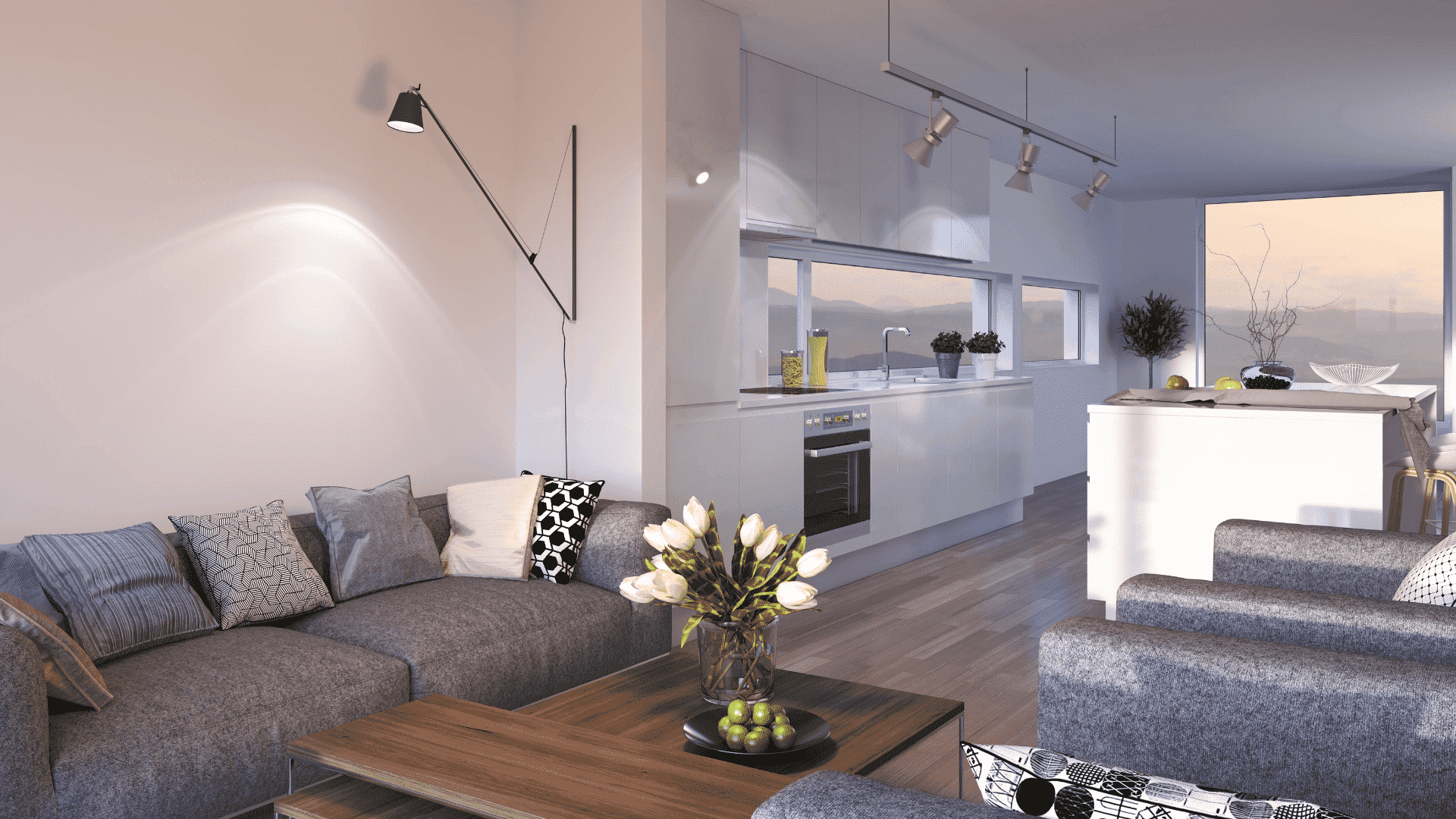 Modern Korean Style Living Rooms